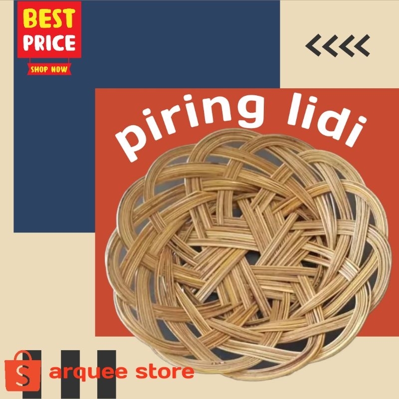 Jual PIRING LIDI/PIRING ROTAN/PIRING MAKAN/PIRING ANYAMAN BERKUALITAS ...