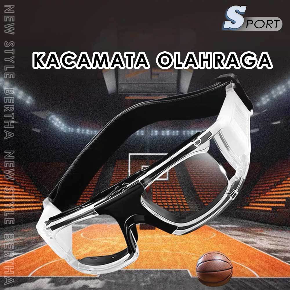 Jual Bertha Frame Kacamata Olahraga Sporty Frame Glasses Basket, Futsal ...