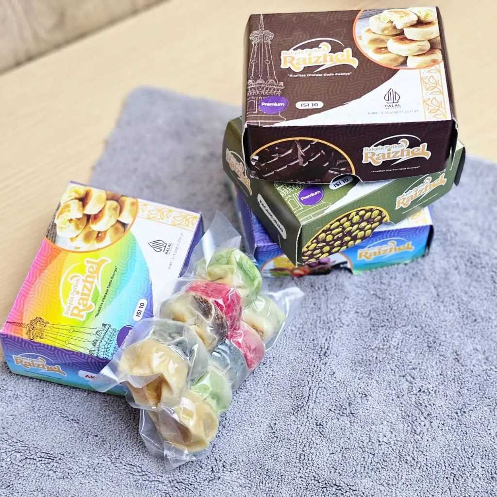 Jual 4 BOX BAKPIA BASAH ISI 10 BAKPIA PATHOK RAIZHEL | Shopee Indonesia