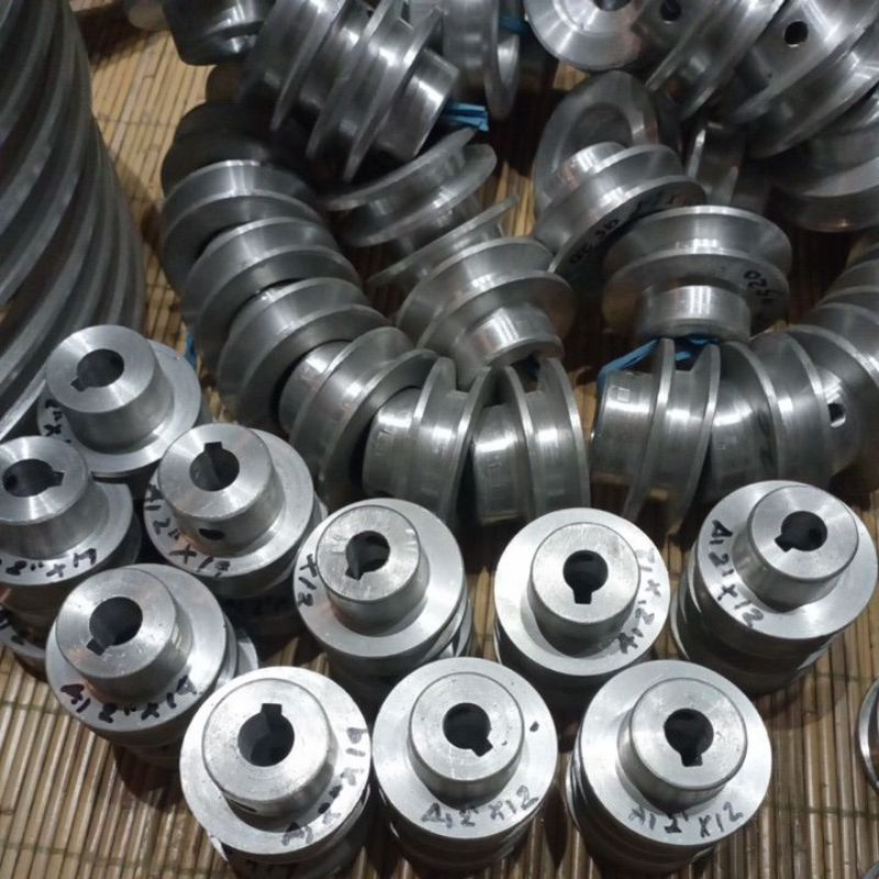 Jual Puli / Pully / Pulley Aluminium A1 2” (dim) As 8, 9,10,11,12,13,14 ...