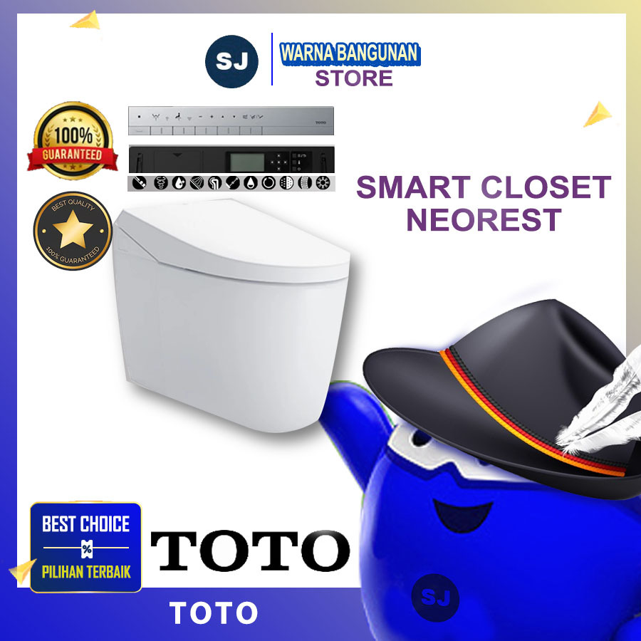Jual TOTO Neorest AS Water Closet | Smart Closet - Closet duduk CES85510 VT | Shopee Indonesia