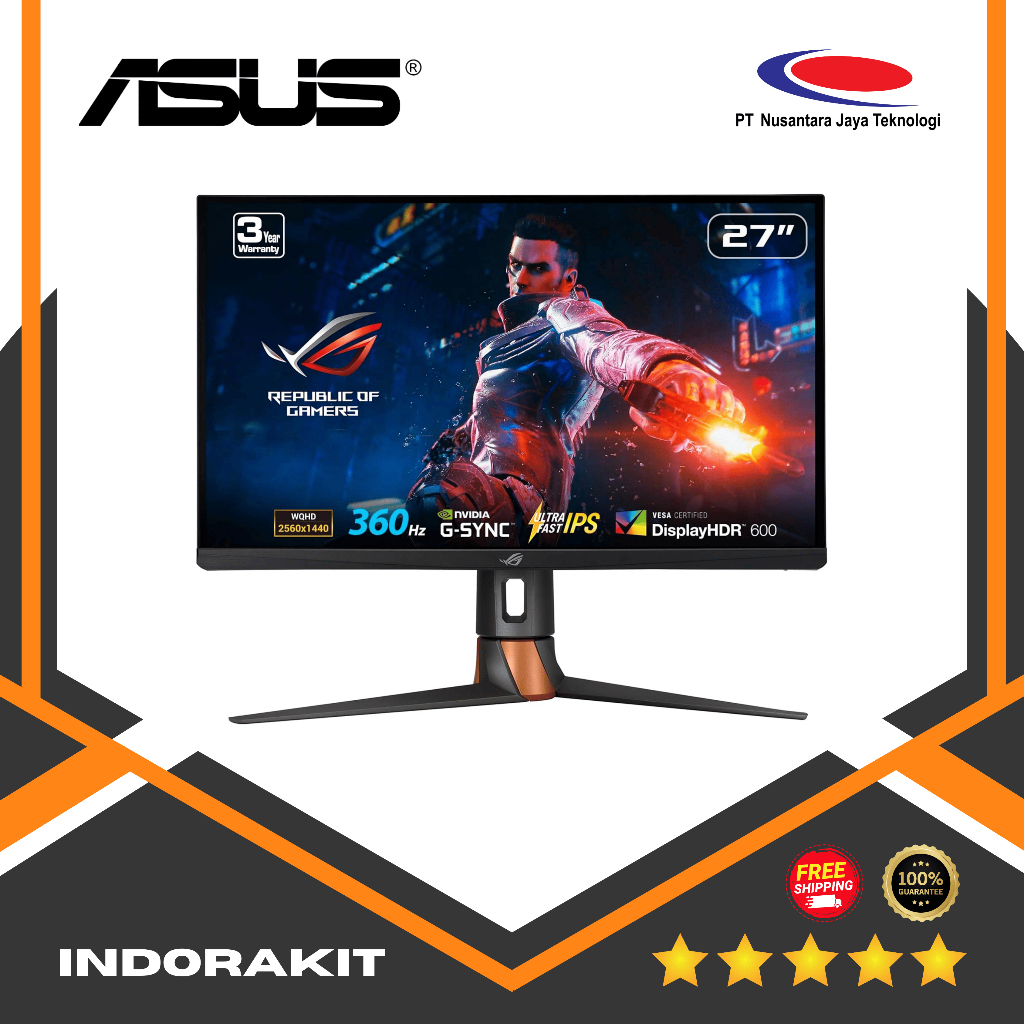 Jual Asus ROG Swift 360Hz PG27AQN Nvidia G-Sync esports Gaming Monitor ...