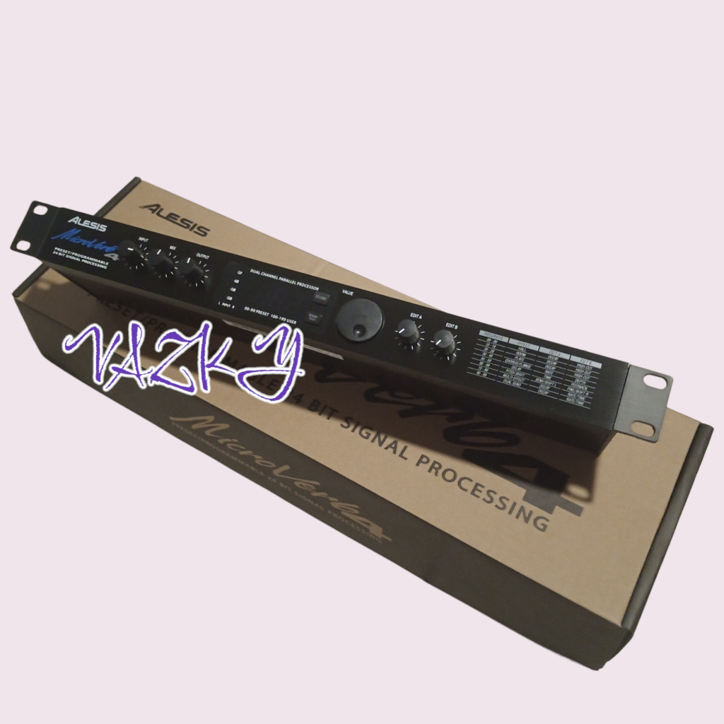 Jual ALESIS MICROVERB4 MADE IN TAIWAN MALAYSIA EFFECT VOCAL MICROVERB 4 ...