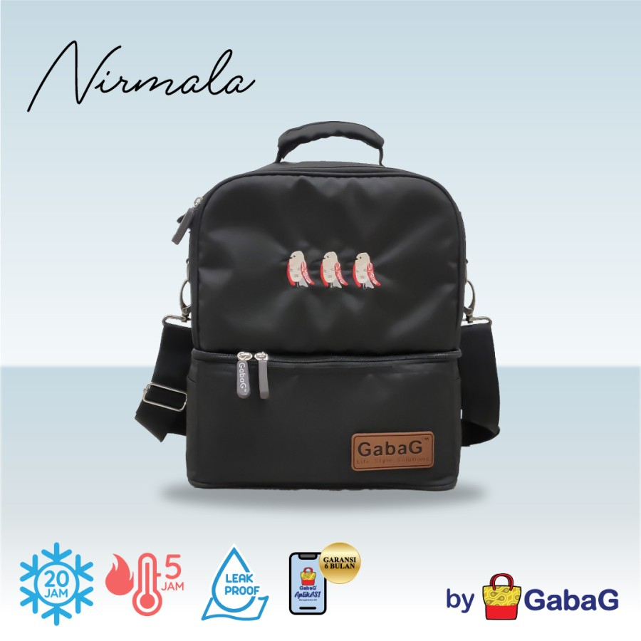 Jual GabaG Tas Asi - Cooler Bag - Backpack Sling Double Compartment ...