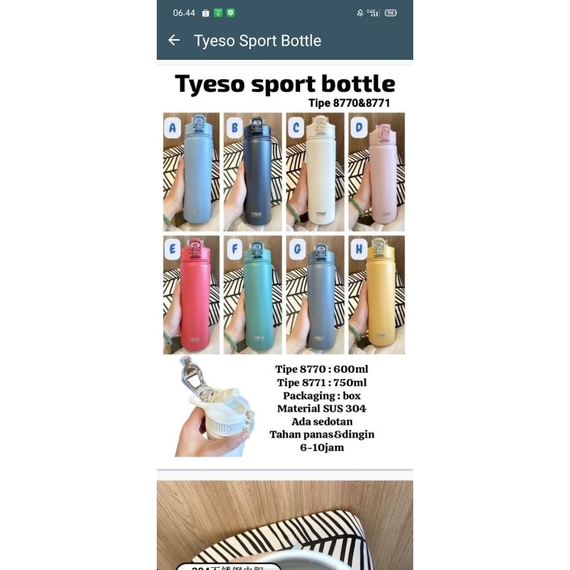 Jual TYESO SPORT | Shopee Indonesia