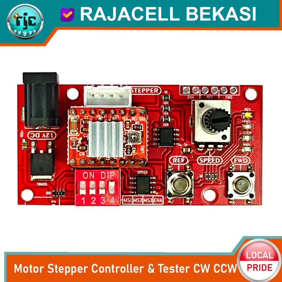 Jual Module Stepper Controller Tester untuk motor steper pengatur arah ...