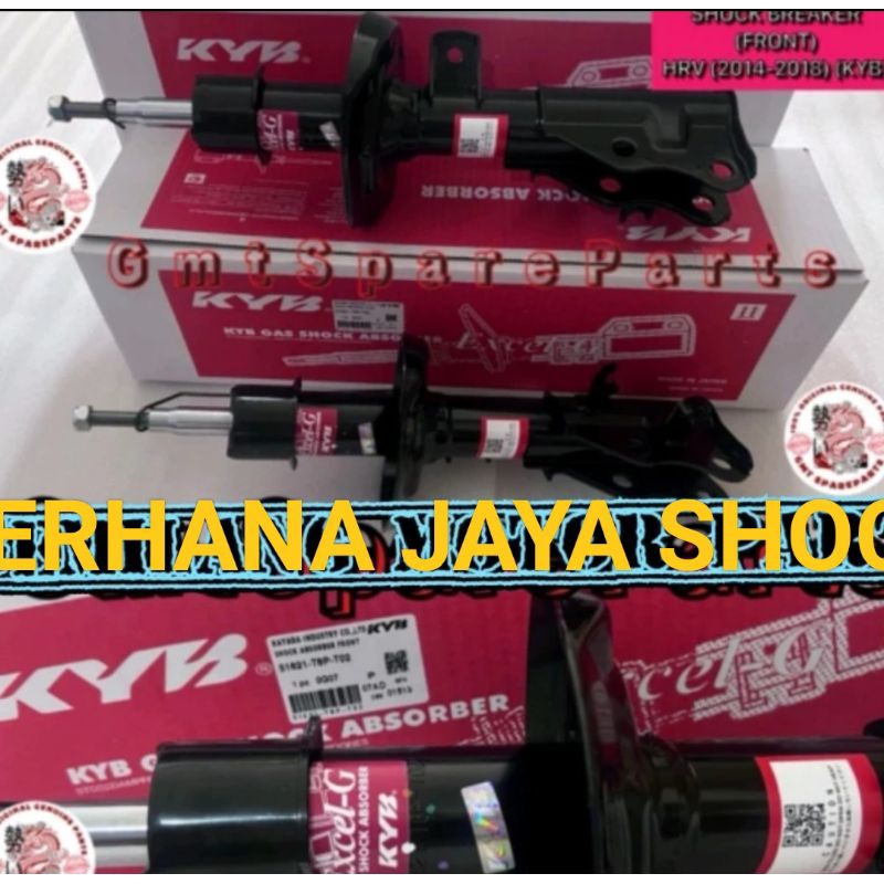 Jual shockbreaker shock absorber Honda HRV depan merk kyb Excel-G ...