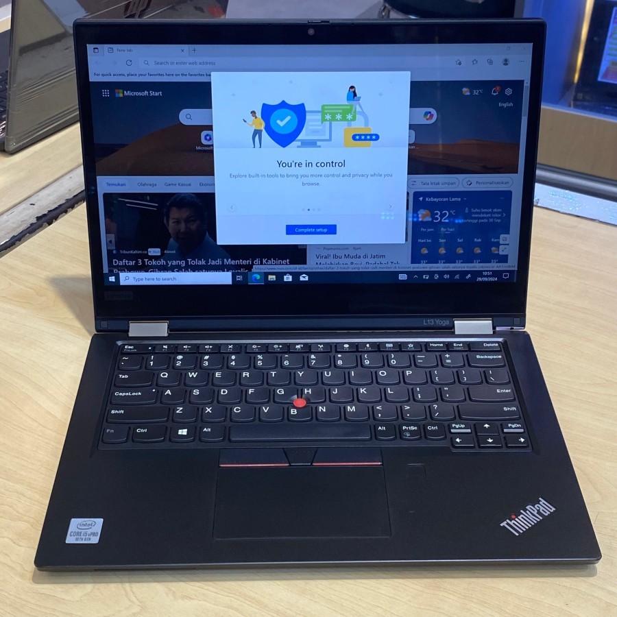 Jual Laptop Flip 2in1 Touchscreen LENOVO Thinkpad L13 YOGA Intel Core ...