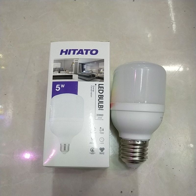 Jual Lampu LED Hitato allesco putih garansi 5 watt 5w | Shopee Indonesia