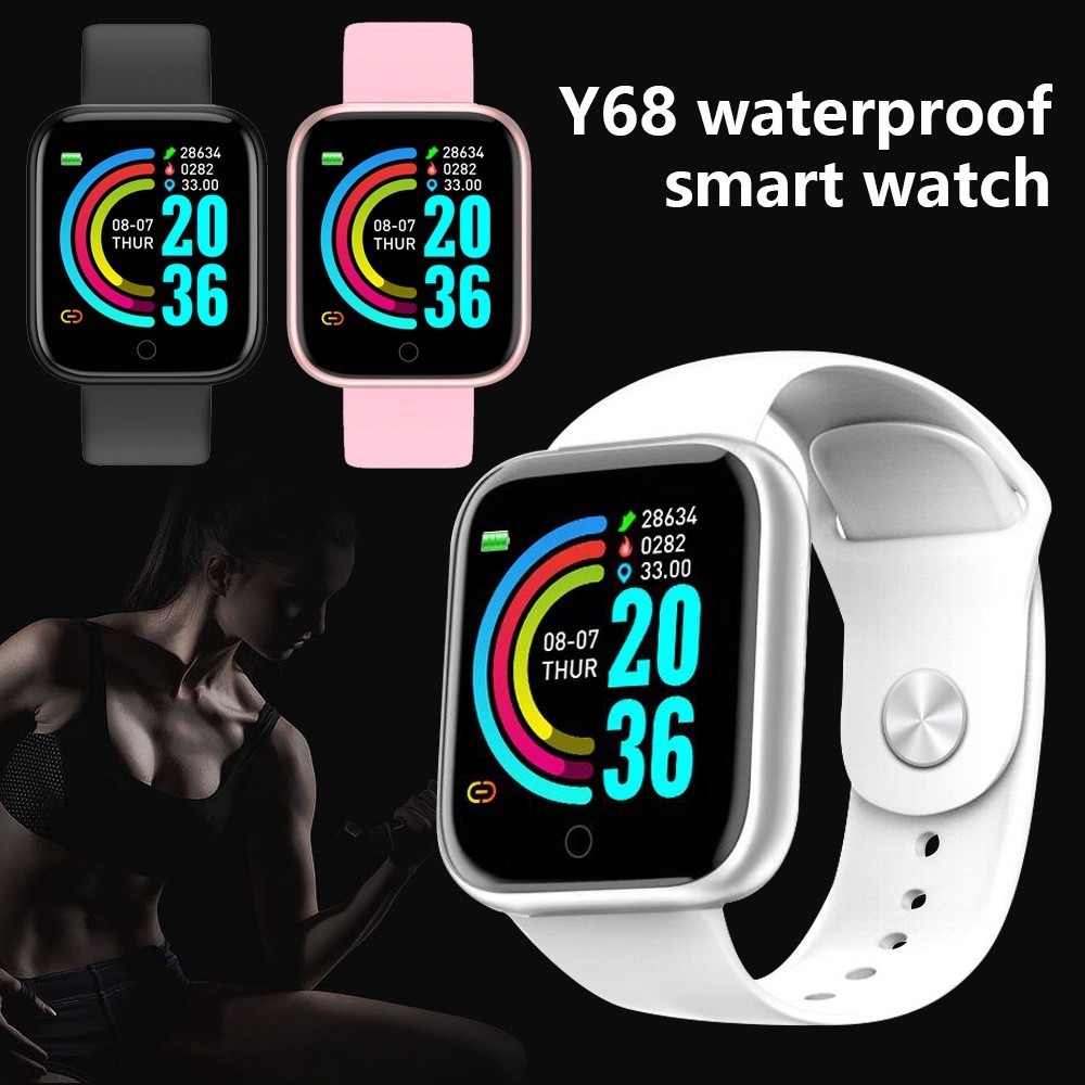 Jual Smartwatch y68 bisa ubah walpeper dan Terima Notif Pesan | Shopee ...