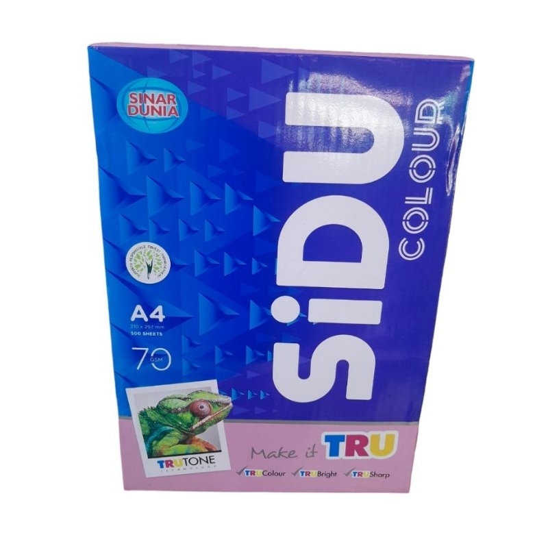 Jual kertas Hvs warna pink 70gsm A4 sidu | Shopee Indonesia