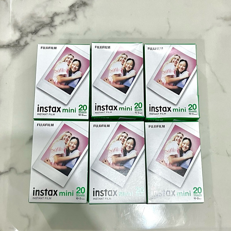 Jual Fujifilm Instax Mini Paper Plain Twin Pack Film Paper | Shopee ...