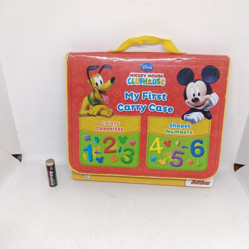 Jual BUKU MICKEY MOUSE CLUBHOUSE MY FIRST CARRY CASE DISNEY | Shopee ...