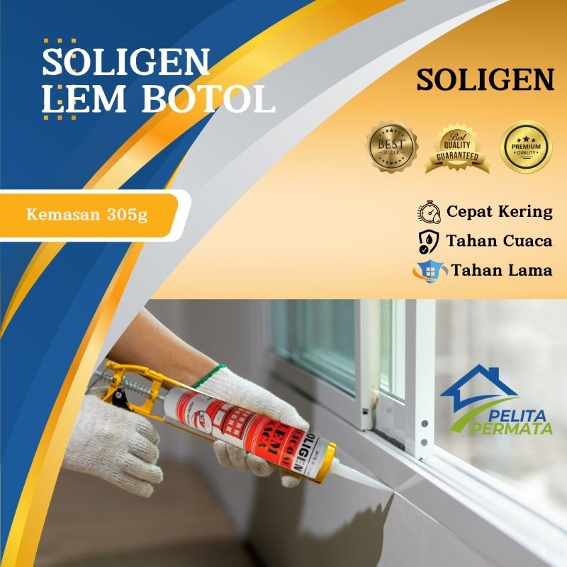 Jual Lem Botol Soligen Kaca / Lem Silent Etalase / Lem Botol Aquarium ...