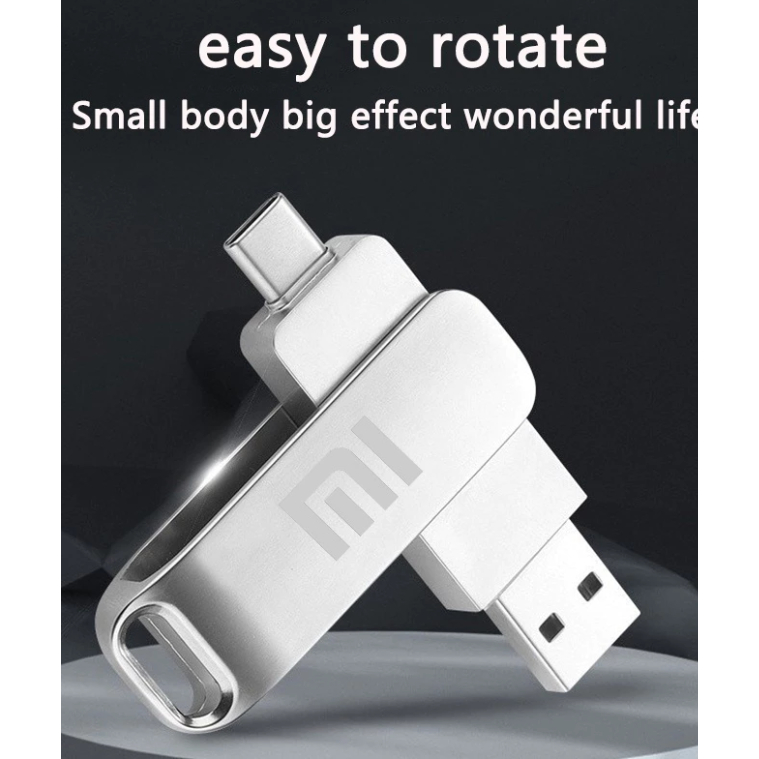 Jual Xiaomi Flashdisk USB 3-in-1 OTG Flash Drive Type-c Storage Disk ...