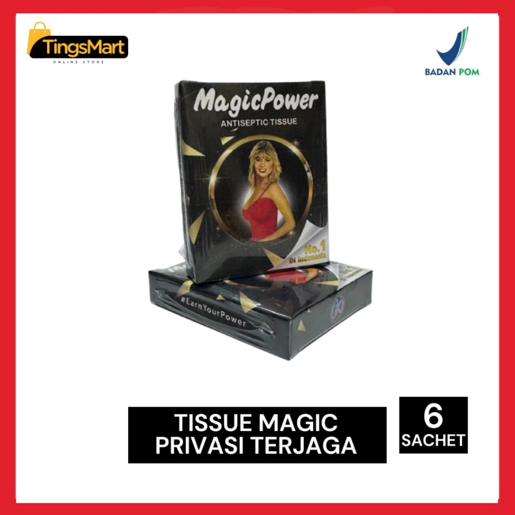 Jual issue Magic Power Tisu Power Magic Classic 1kotak isi 6 Sachet ...