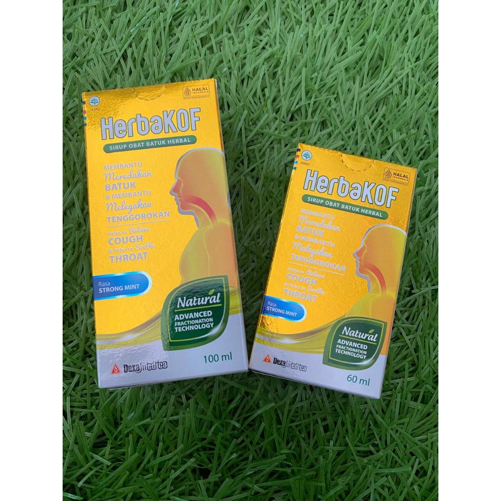 Jual HERBAKOF SIRUP OBAT BATUK RASA STRONG MINT | Shopee Indonesia