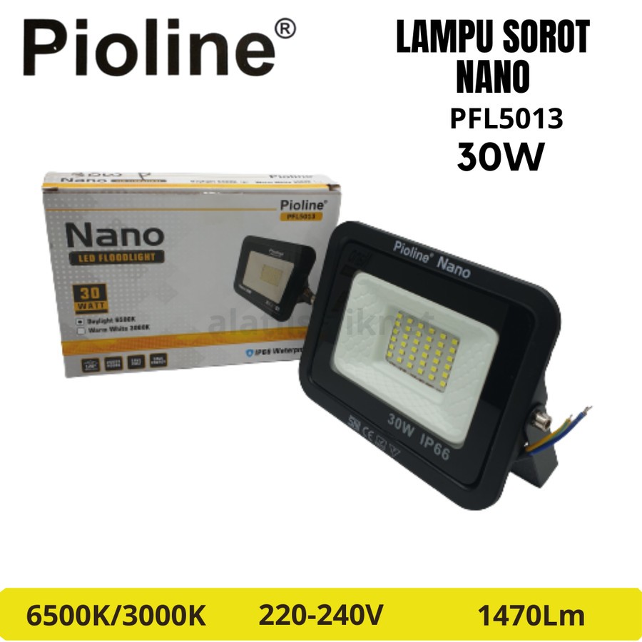 Jual LAMPU SOROT LED FLOOD LIGHT PIOLINE NANO 30W | Shopee Indonesia