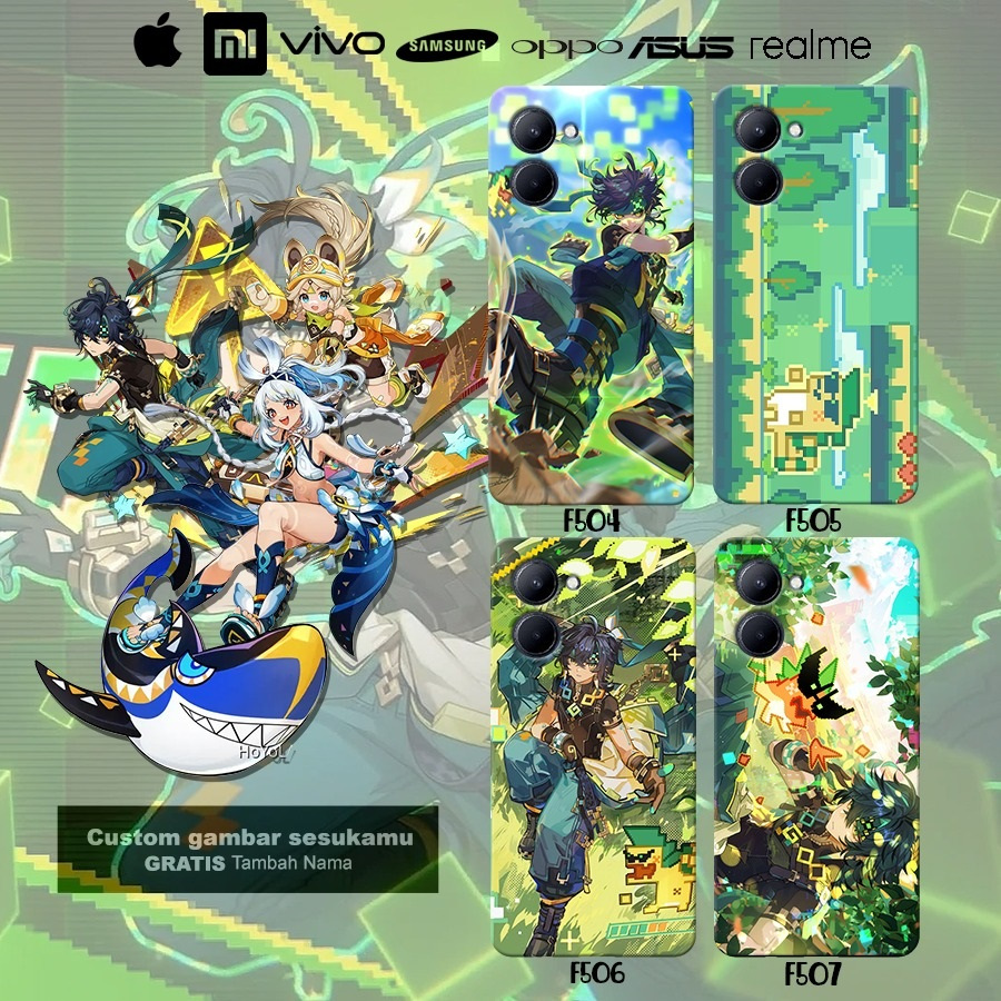 Jual Case casing Kinich Mualani Kachina Genshin Impact (semua tipe hp ...