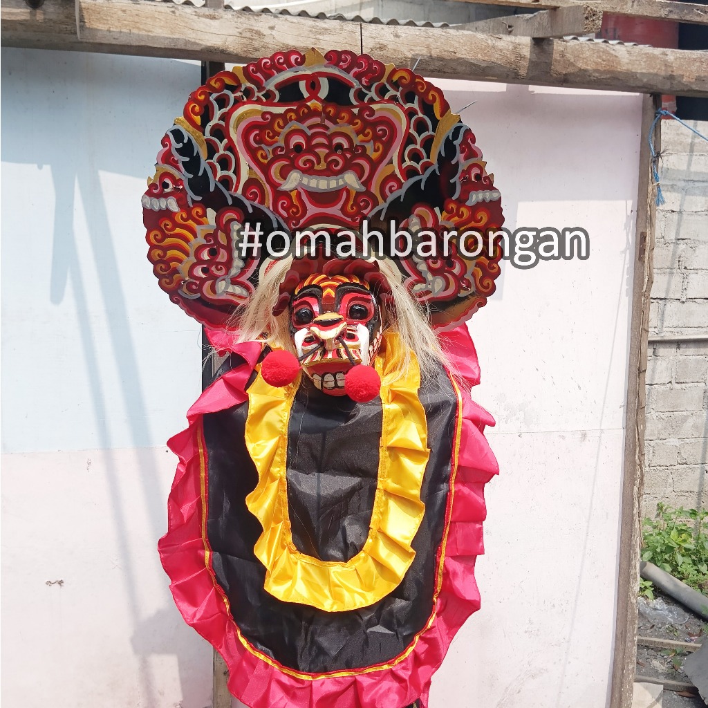 Jual Barongan Ukuran 14 Jamang Talang Motif Telonan Full Set Dengan ...