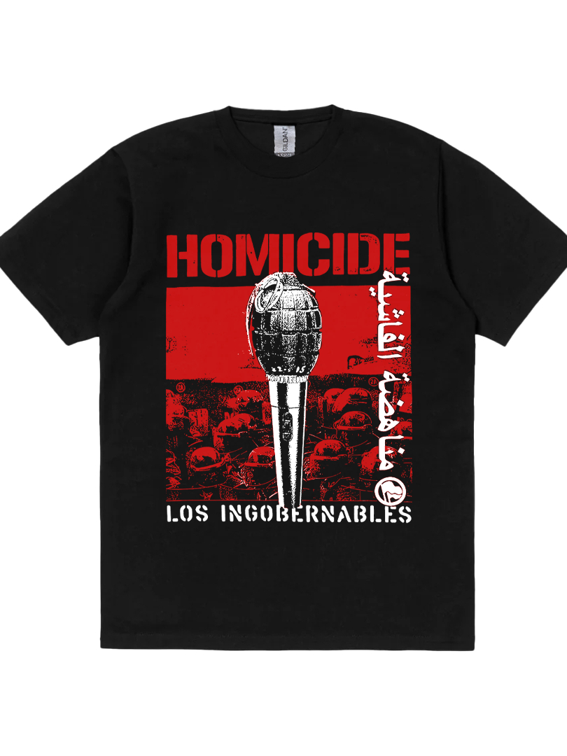 Jual Rockermusic T-shirt Band Homicide Microphone Red | Shopee Indonesia