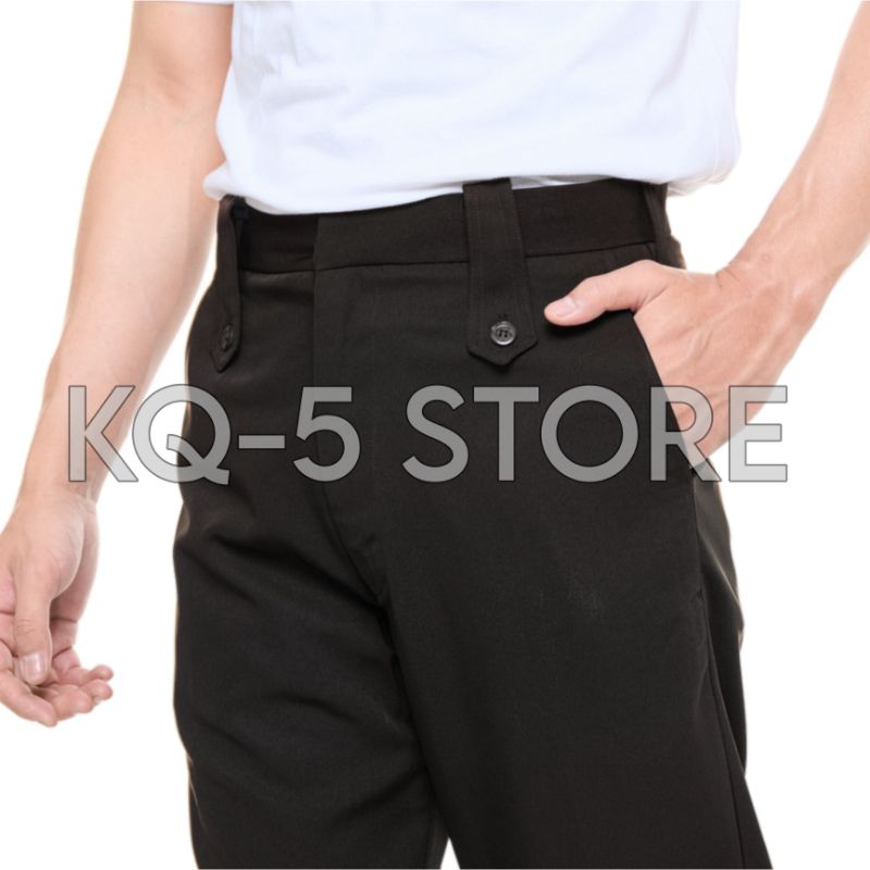 Jual KQ-5 Celana PDH Security warna coklat tua celana satpam pdh formal ...