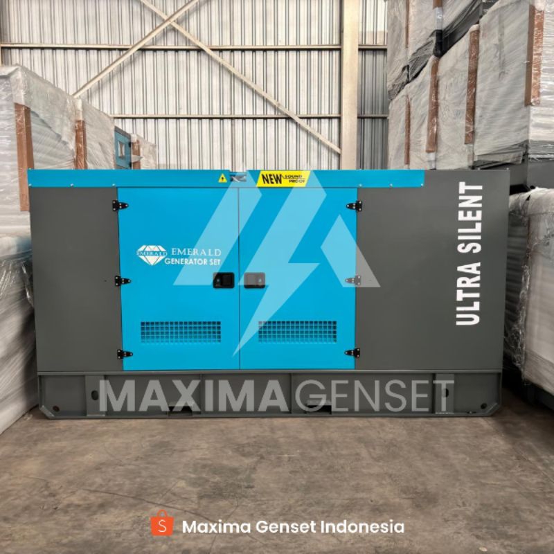 Jual Genset 200 KVA - EMERALD 160000 Watt - Genset Ultra Silent - Genset Solar - Genset Diesel ...