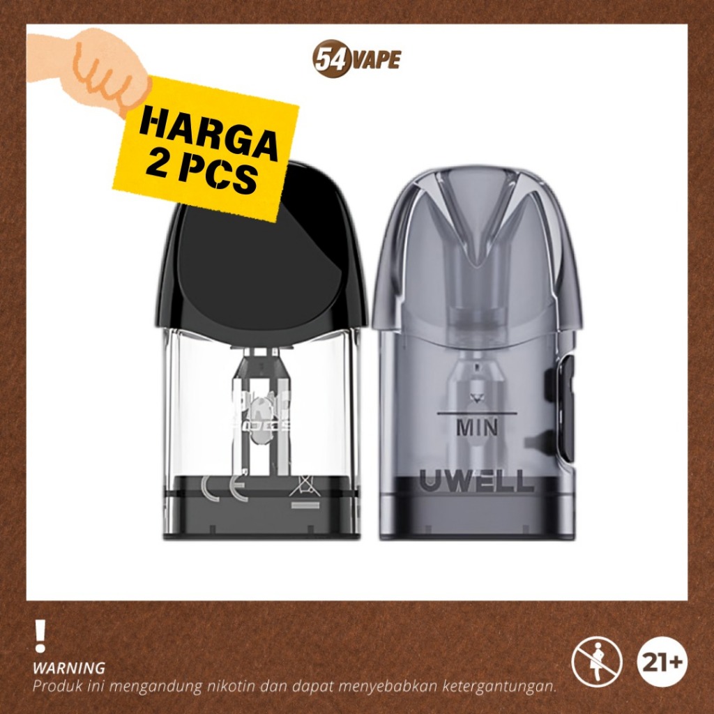 Jual Bundles Cartridge Uwel Caliburn A3 A3S AK3 2 PCS Authentic ...