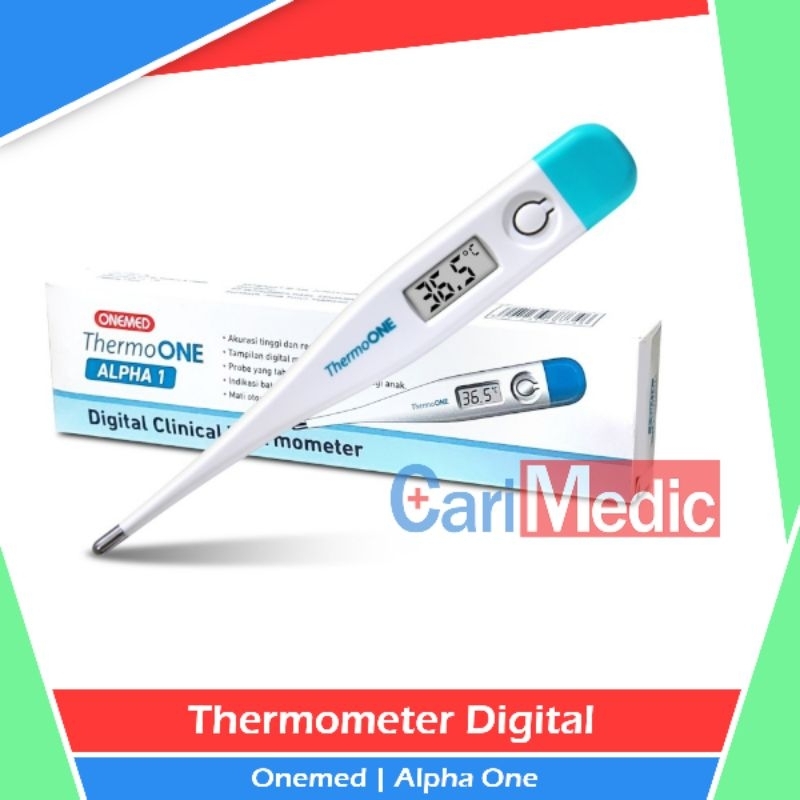 Jual OneMed Digital Thermometer Alpha 1 | Termometer Suhu Tubuh ...