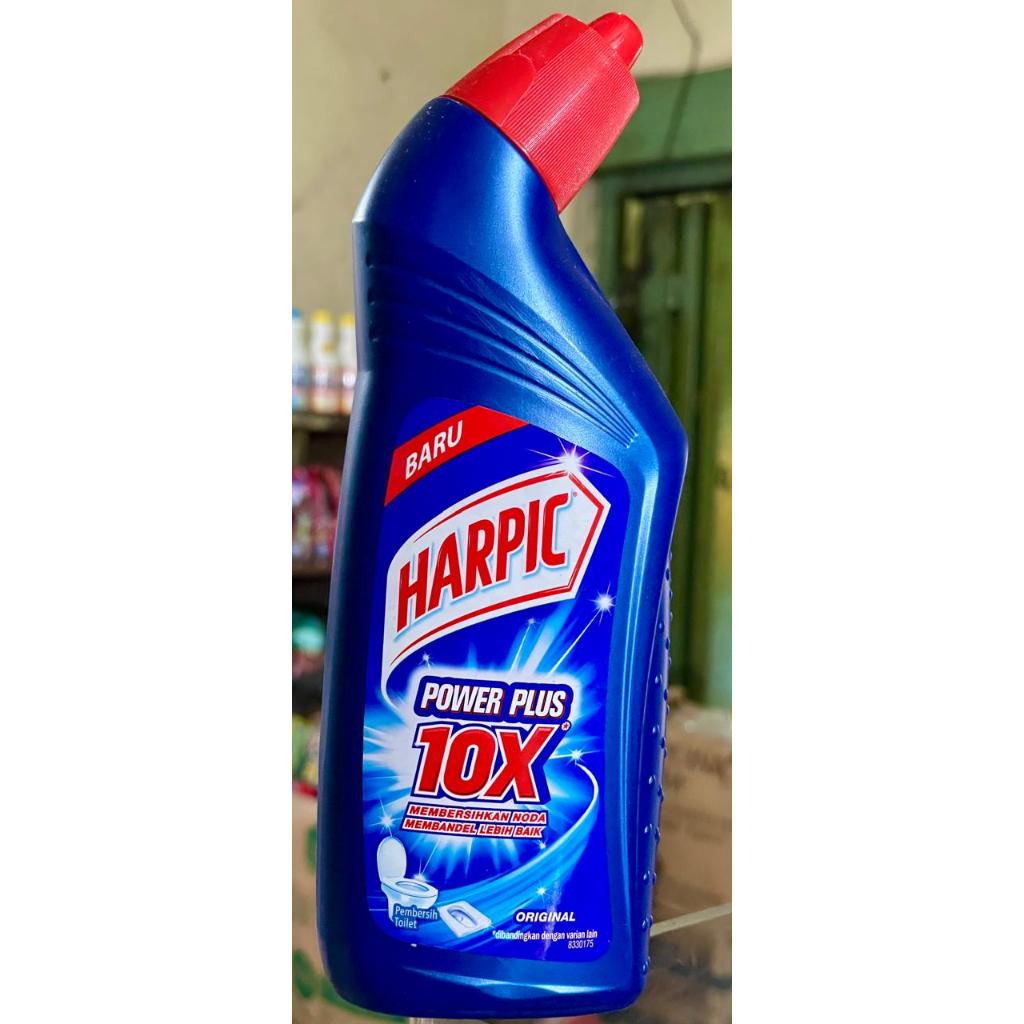Jual Harpic Bottle 200ml 10x Power Plus Pembersih WC Toilet Cleaner ...