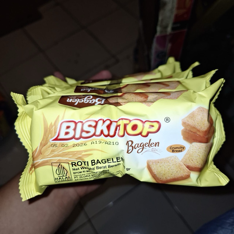 Jual BISKITOP BAGELEN 46Gram crunchy | Shopee Indonesia