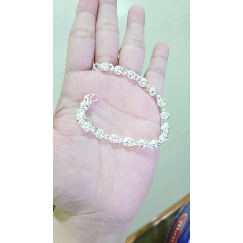 Jual GELANG PERAK CANTIK MOTIF BARU | Shopee Indonesia