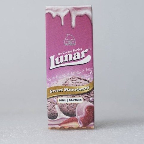 Jual Liquid Lunar Sweet Strawberry Ice Cream Salt Nic 30MG 30ML by ...