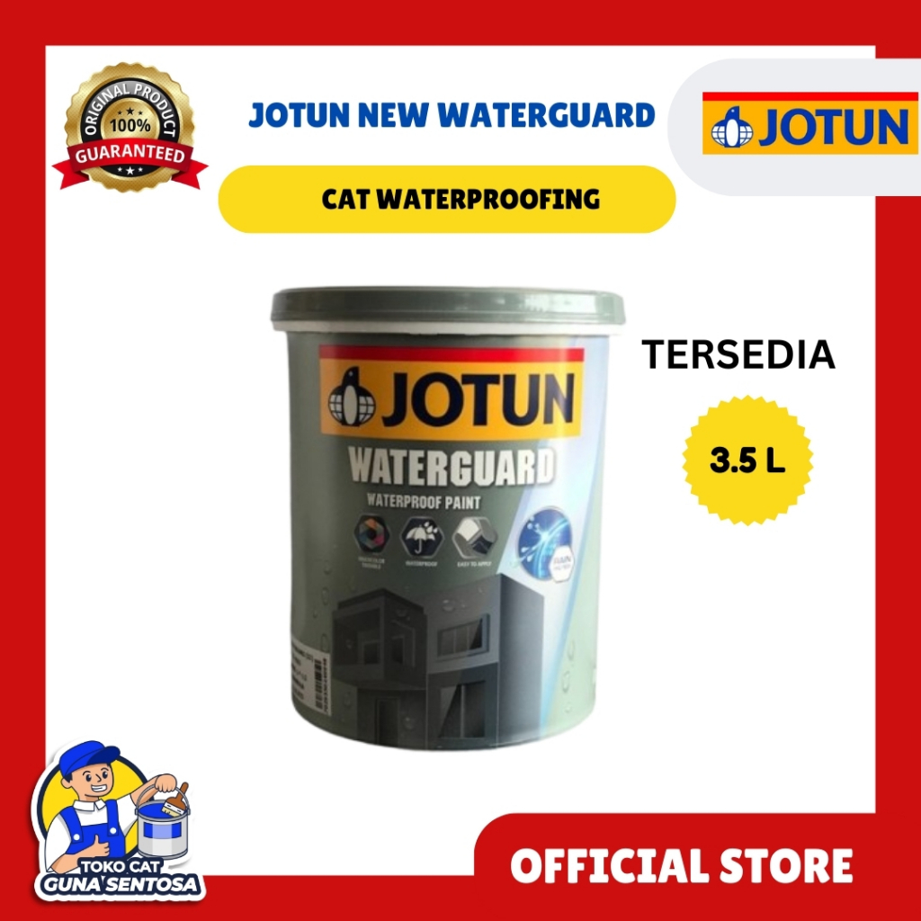 Jual CAT TEMBOK WATERPROOFING EKSTERIOR JOTUN WATERGUARD | Shopee Indonesia