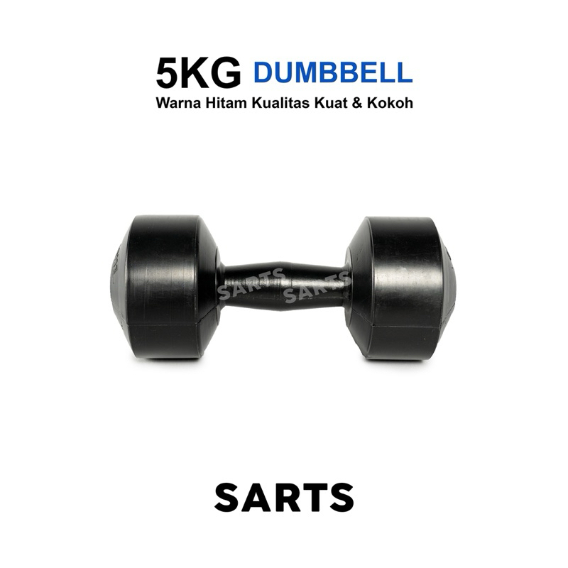 Jual Dumbel Barbel 5kg Dumbbell Fitness Gym Home Workout | Shopee Indonesia
