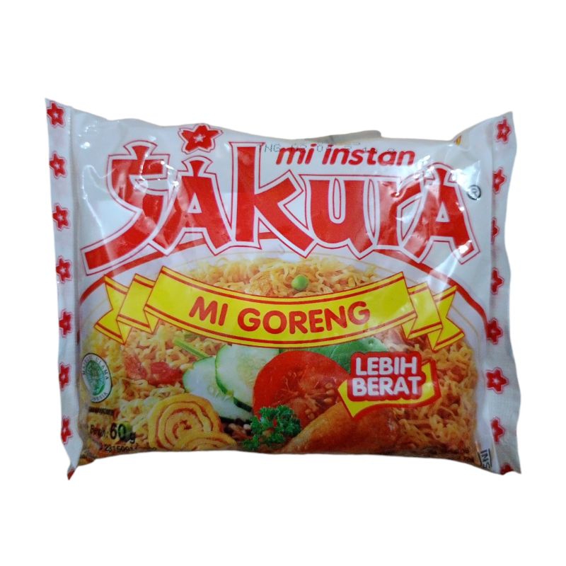 Jual Mie SAKURA Goreng Mi Sakura Instant 60 gr | Shopee Indonesia
