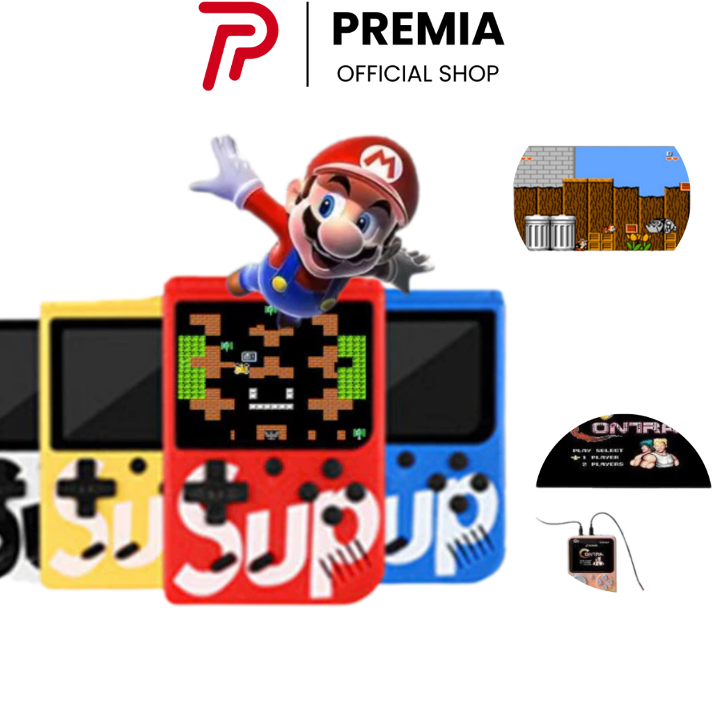 Jual Game Boy Original Retro 2 Player 400 Games In 1 Sup 8 BIT Mini ...