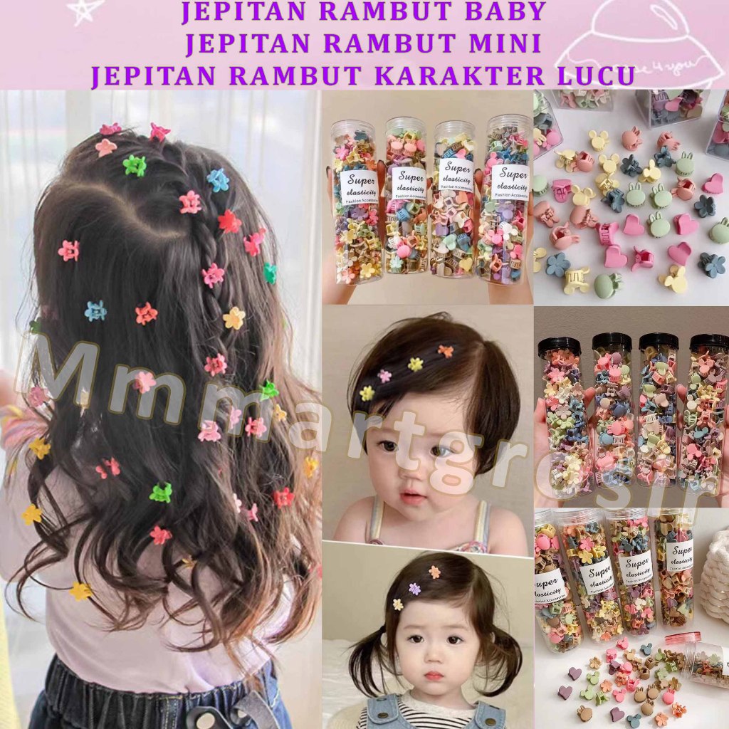 Jual Jepitan Rambut Baby / Jepitan Rambut Mini / Jepitan Rambut ...