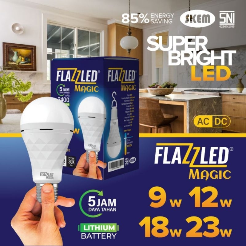 Jual LAMPU LED FLAZZLED MAGIC | Shopee Indonesia