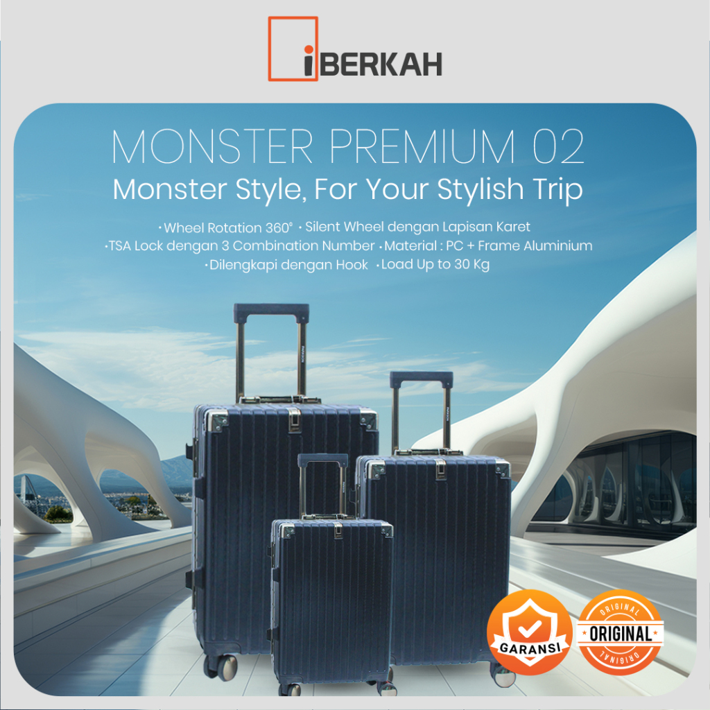 Jual Koper Monster Premium - Kapasitas Hingga 30 KG - Bahan ...