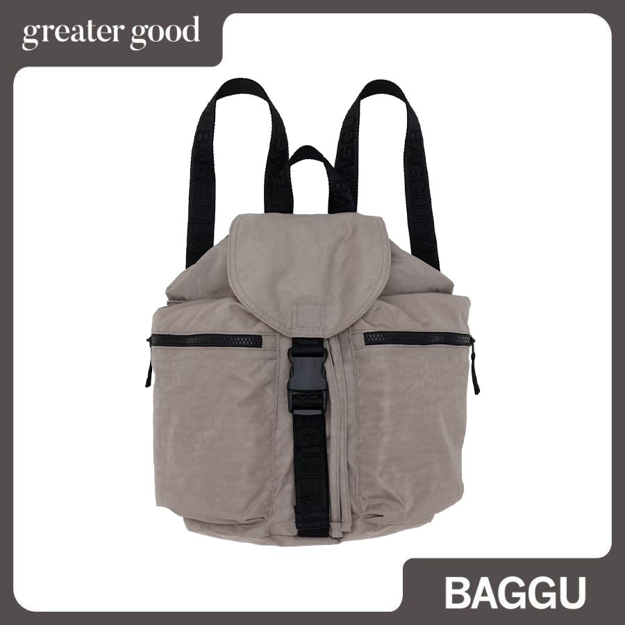 Jual Baggu - Sport Backpack in Dove | Shopee Indonesia