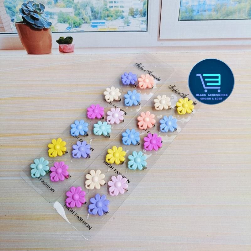 Jual Bros dagu model kembang Warna shoop isi 12 pcs | Shopee Indonesia