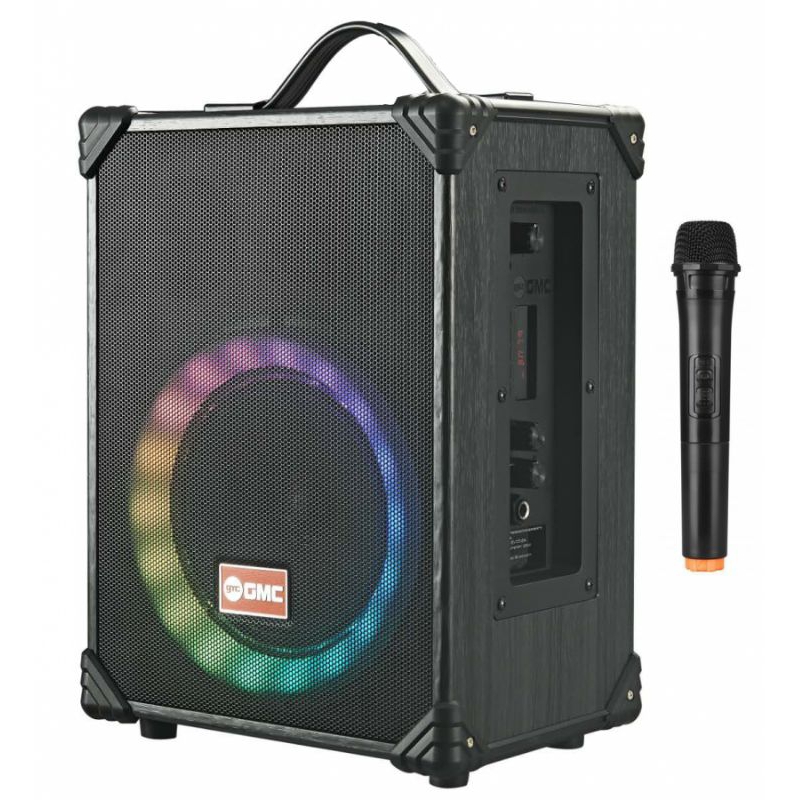 Jual speaker karaoke portable GMC 883A 6.5in 90watt | Shopee Indonesia