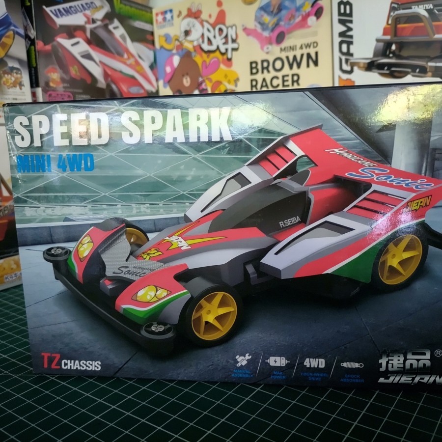Jual Rep Tamiya Mini 4WD Hurricane Sonic - TZ Chassis - Jiepin | Shopee ...