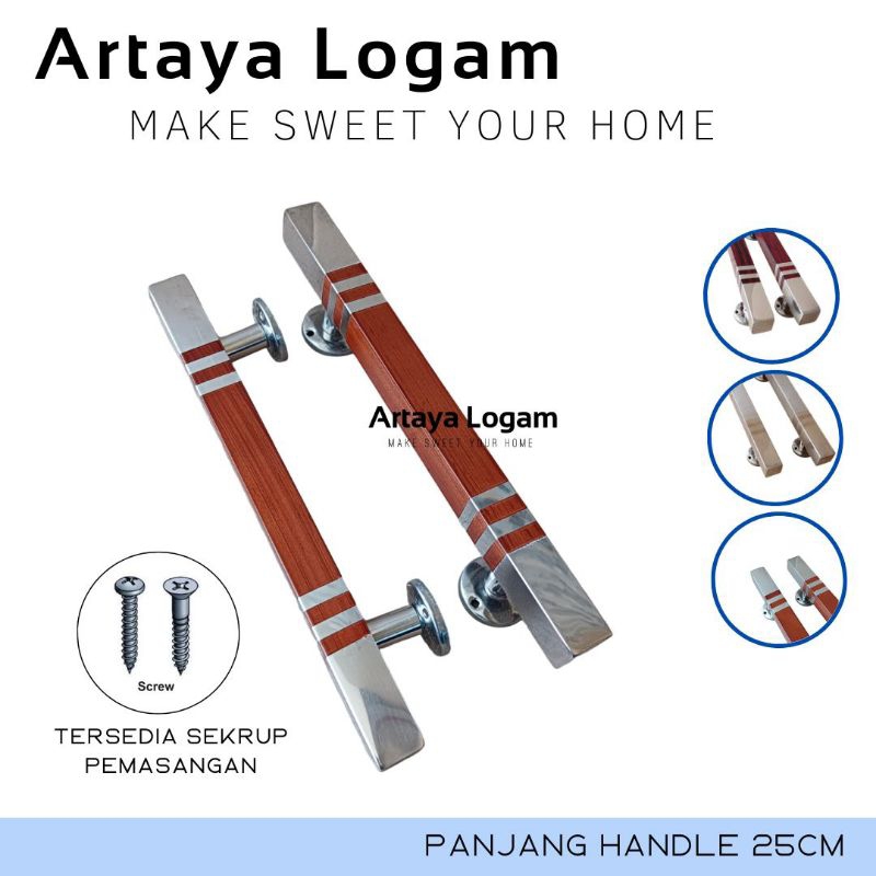 Jual Handle Pintu Rumah Panjang 25cm / Handle Pintu Untuk Dapur Handle ...
