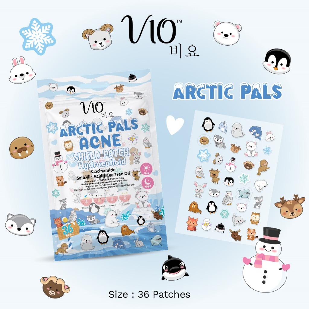 Jual VIO ARTIC PALS ACNE SHIELD PATCH HYDROCOLLOID - 36 PATCH | Shopee ...