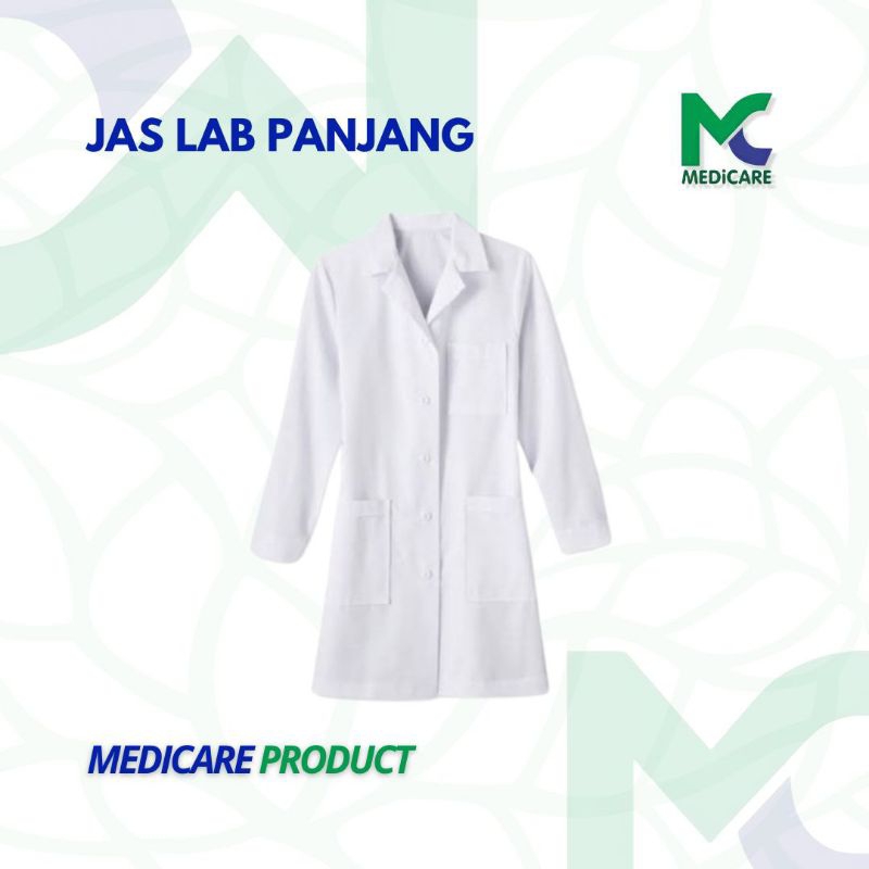 Jual Jas Laboratorium Lengan Panjang Karet | Shopee Indonesia