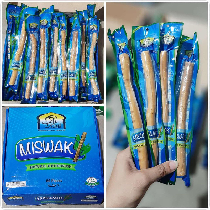 Jual Siwak Miswak Al Khair Isi 60 Pcs / Siwak Alkhair isi 12 / Siwak ...