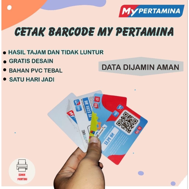 Jual CETAK MY PERTAMINA HASIL TAJAM DAN TIDAK LUNTUR (BISA COD ...