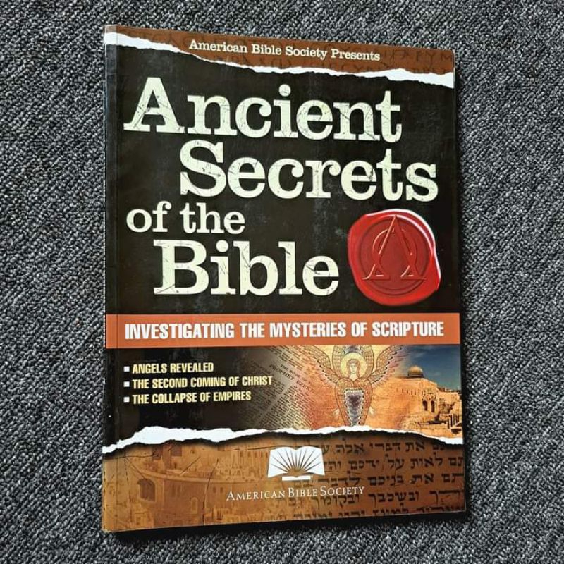 Jual Buku Ancient Secrets of the Bible - Investigating the Mysteries of ...